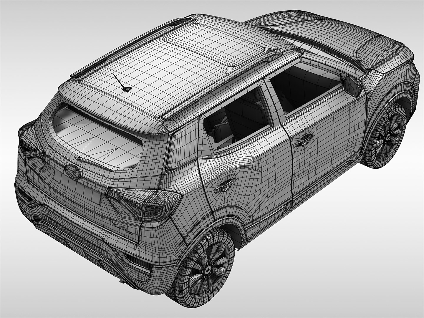Mahindra Xuv 300 3D Model - TurboSquid 1374990