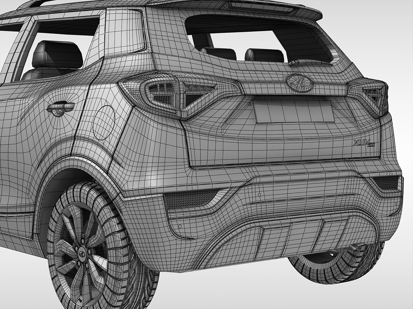 Mahindra Xuv 300 3D Model - TurboSquid 1374990