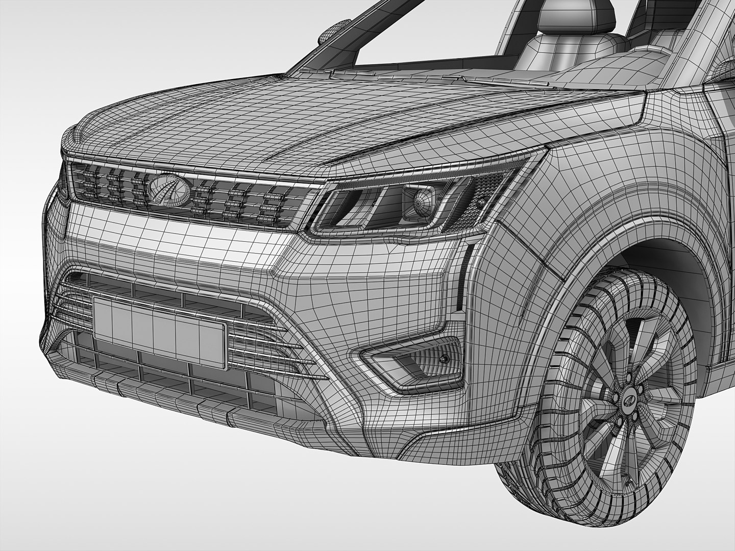 Mahindra Xuv 300 3D Model - TurboSquid 1374990