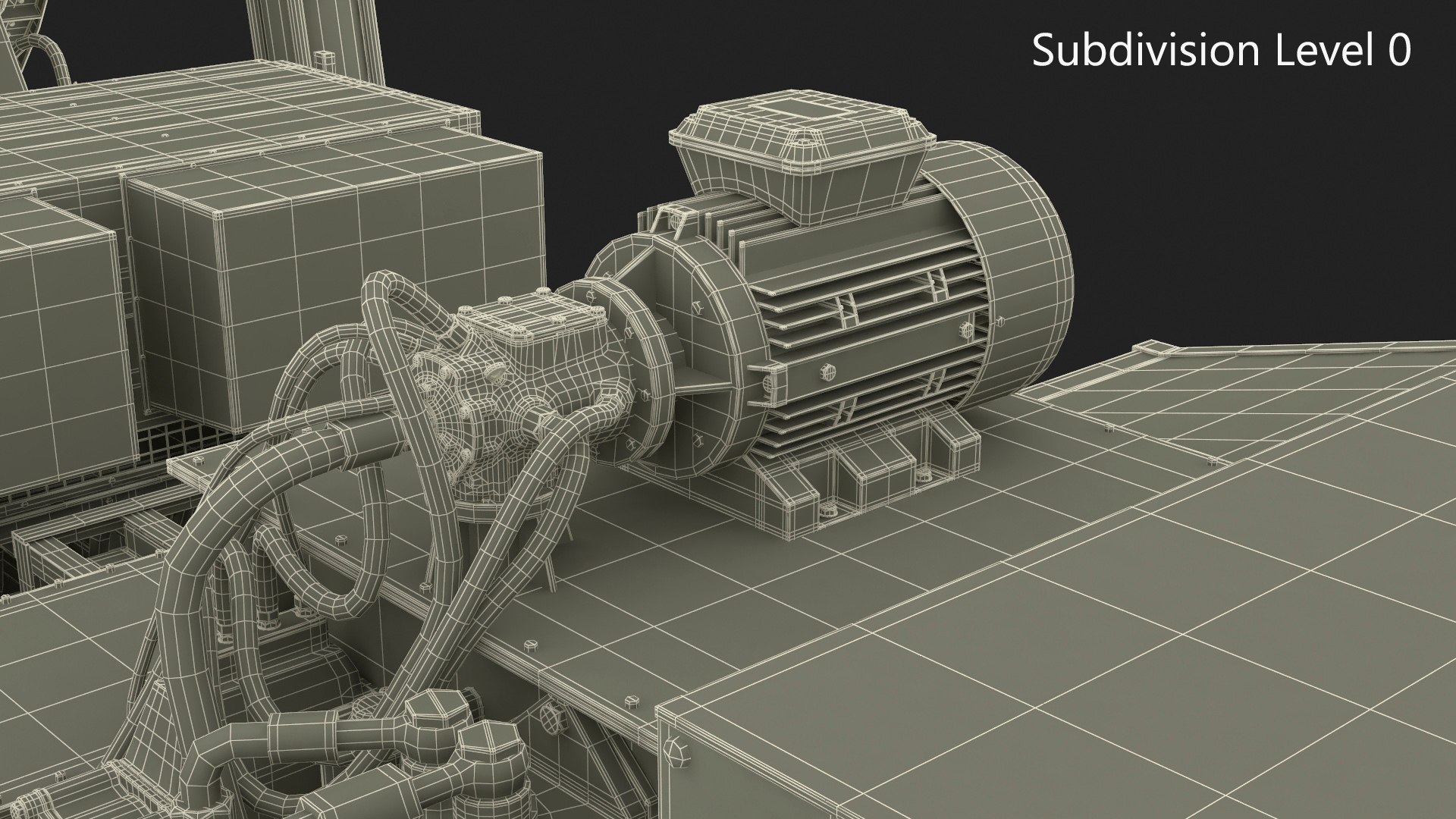 3D LRHW Launcher With Deployed Hypersonic Missiles Animated Rigged ...