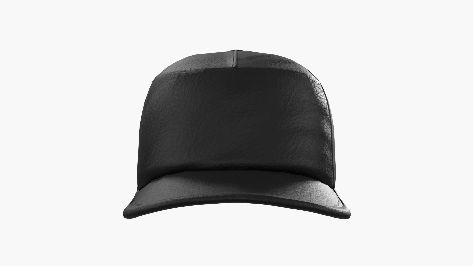 Low Poly Leather Baseball Cap 3D - TurboSquid 2224584