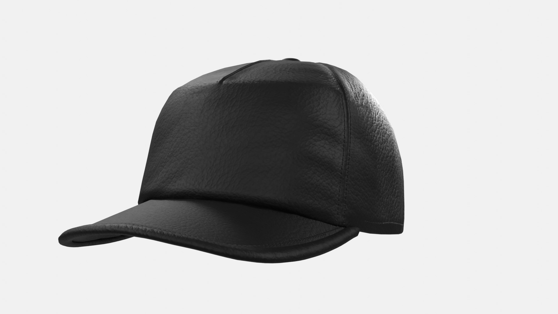 Low Poly Leather Baseball Cap 3D - TurboSquid 2224584