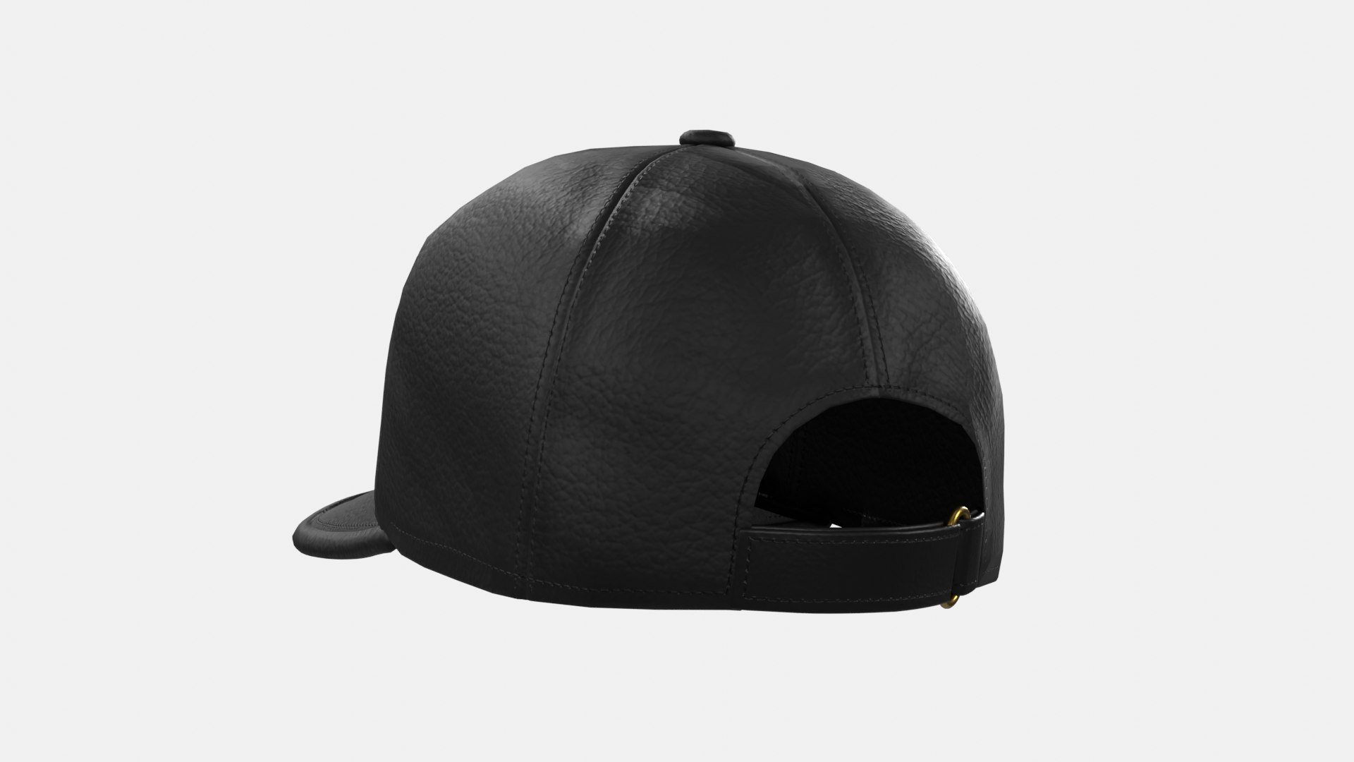 Low Poly Leather Baseball Cap 3D - TurboSquid 2224584