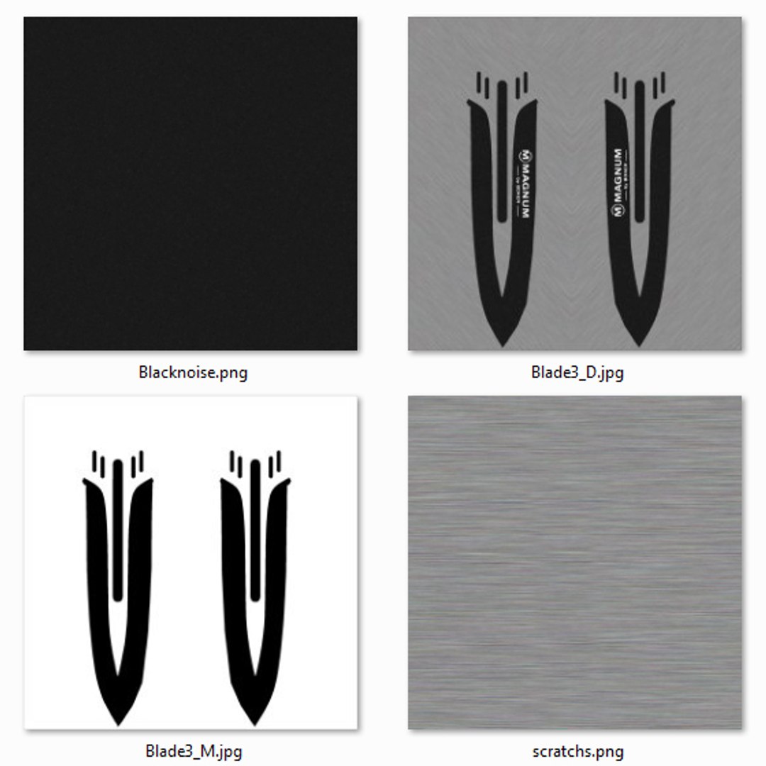 magnum knife blade 3 3ds