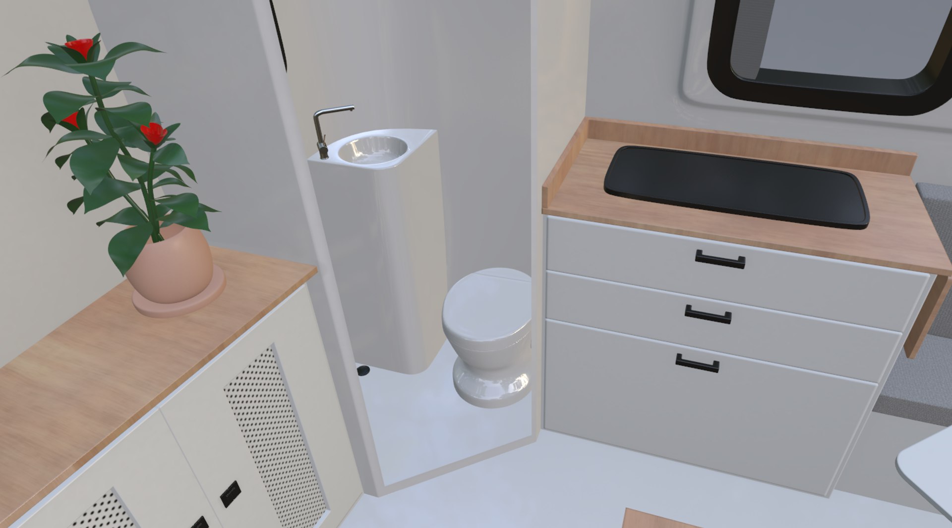 Capsule Caravans Mini Micro Camper Trailer Glacier White 3D ...