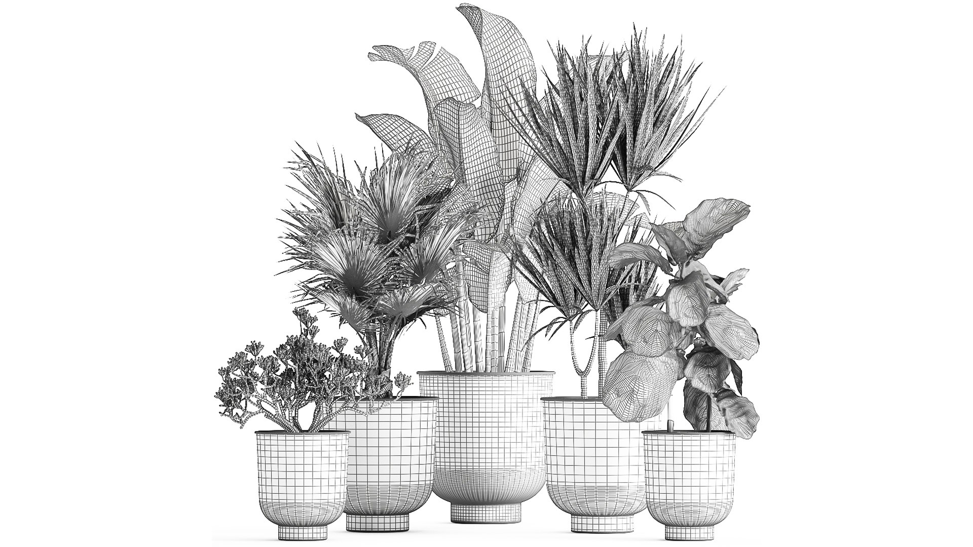 Plants Planter 3D Model - TurboSquid 1694561