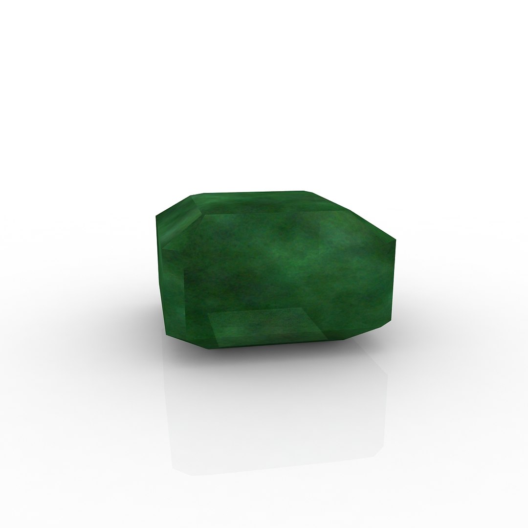 3d Model Emerald