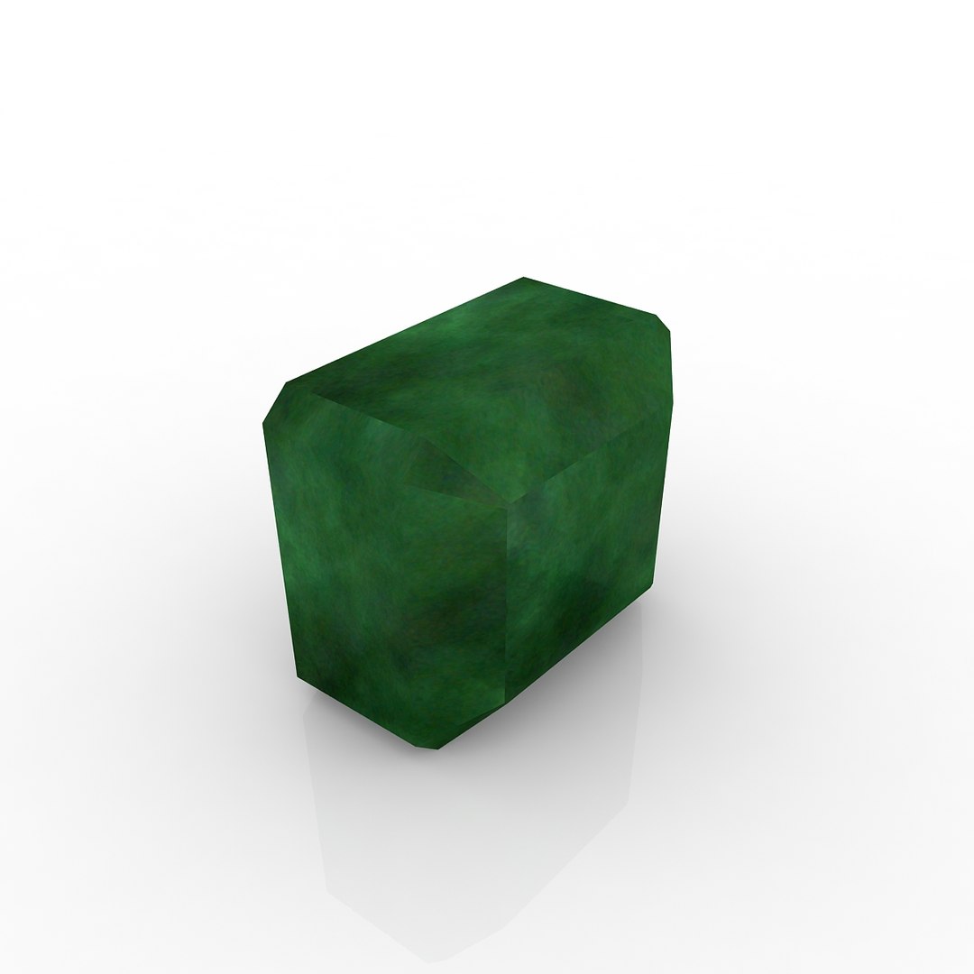 3d Model Emerald