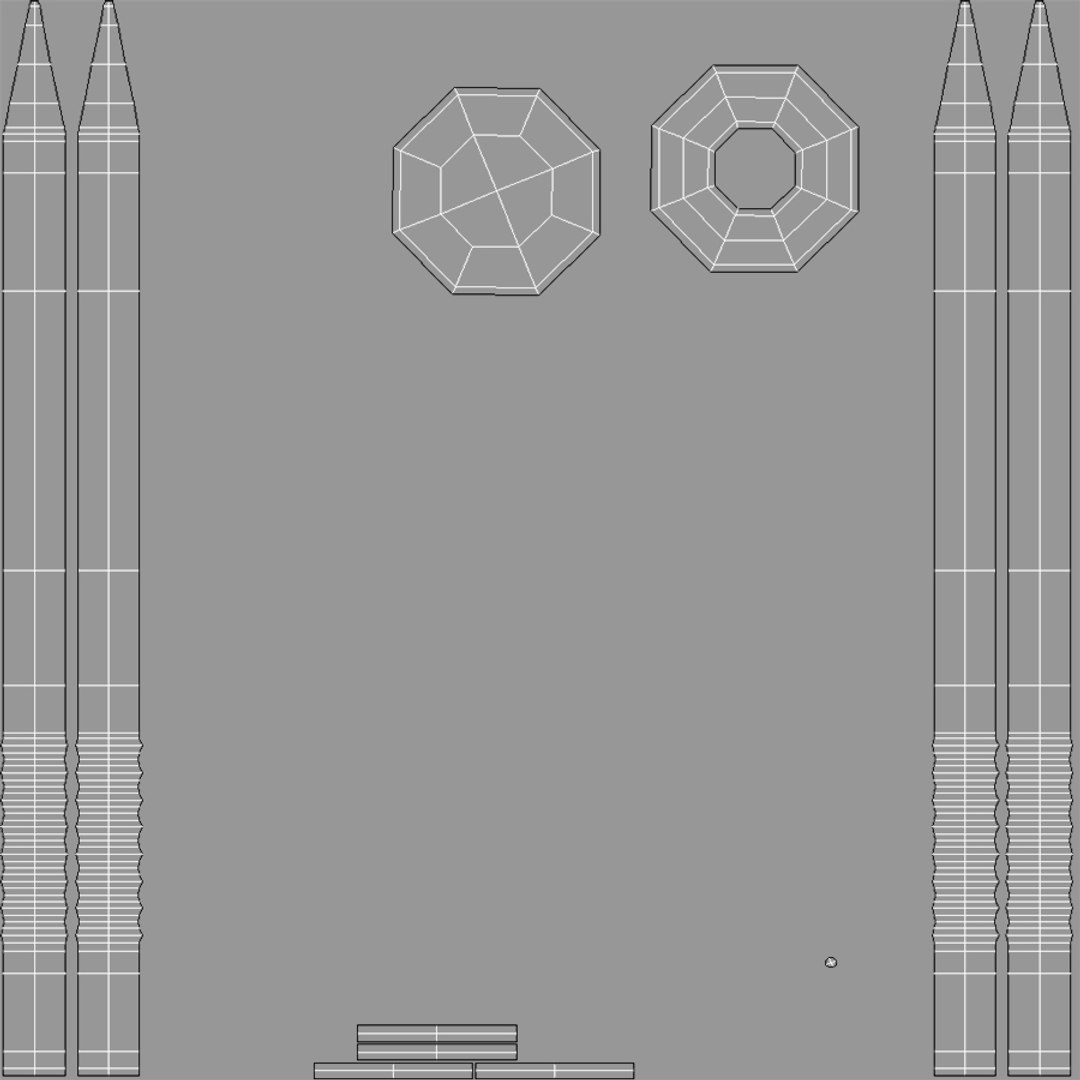 Steel Nail Model - TurboSquid 2161565