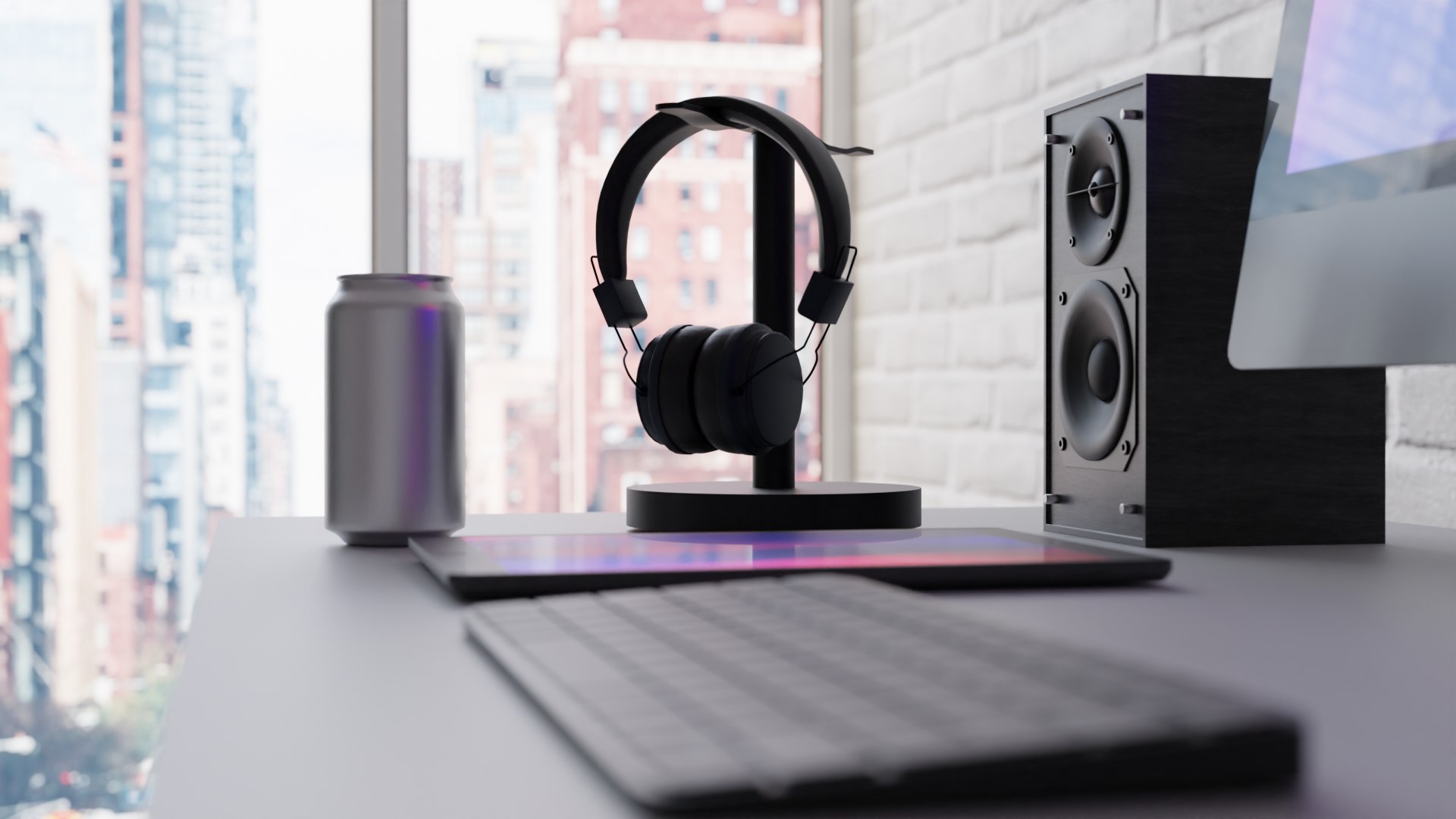 Modern Computer Setup 3d Model 3D Model - TurboSquid 1967943