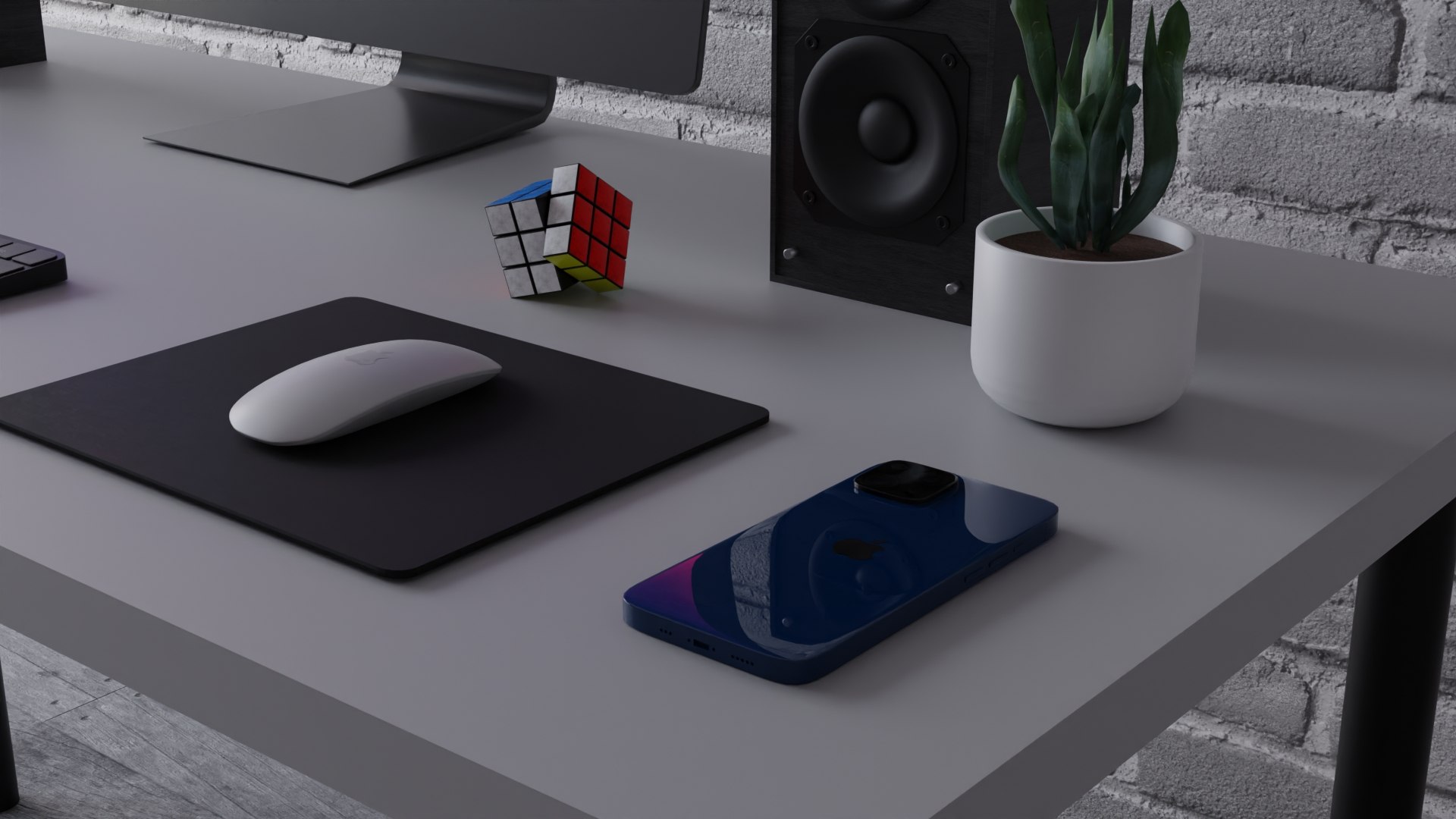 Modern Computer Setup 3d Model 3D Model - TurboSquid 1967943