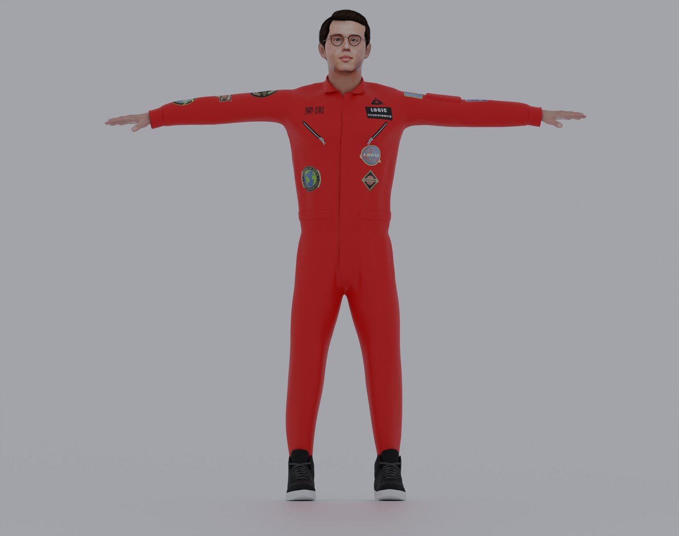 3D Logic Wearing The Incredible True Story Jumpsuit - Rigged ...