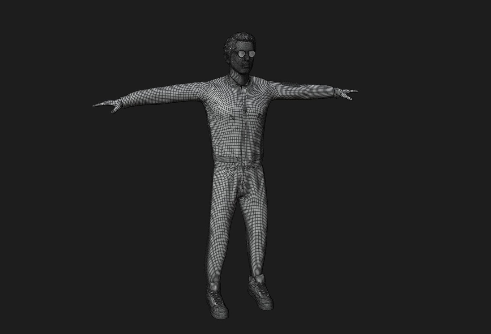 3D Logic Wearing The Incredible True Story Jumpsuit - Rigged ...