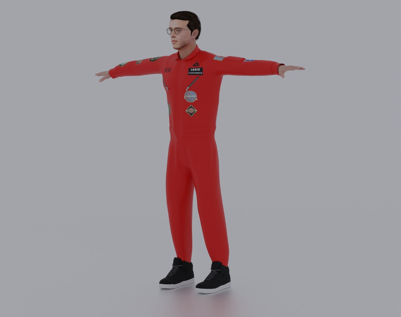 3D Logic Wearing The Incredible True Story Jumpsuit - Rigged ...