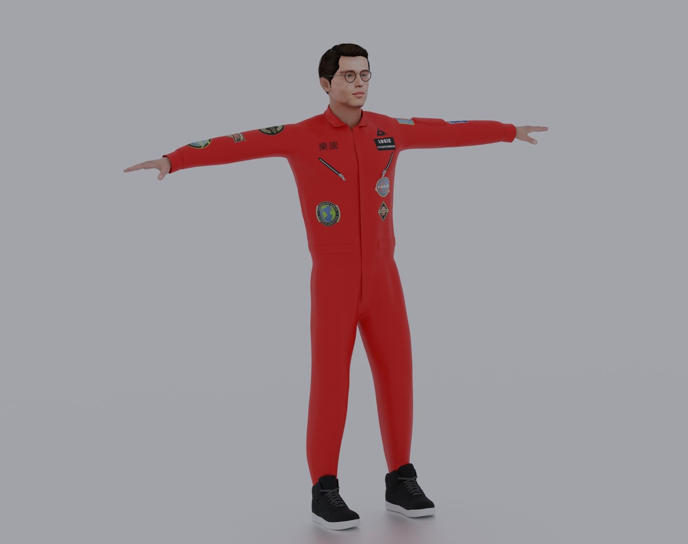 3D Logic Wearing The Incredible True Story Jumpsuit - Rigged ...