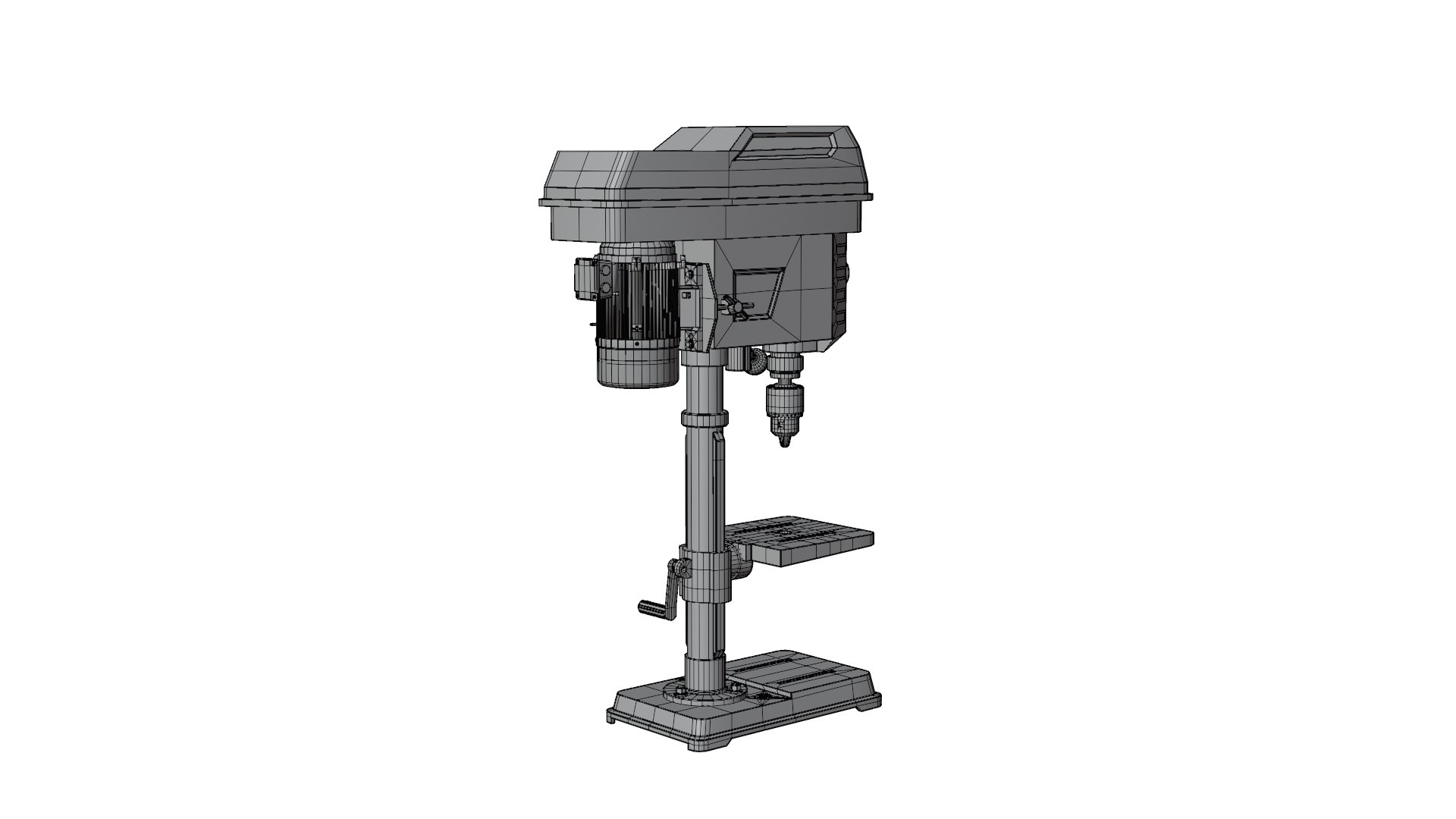 Drill Press 3D - TurboSquid 2228139