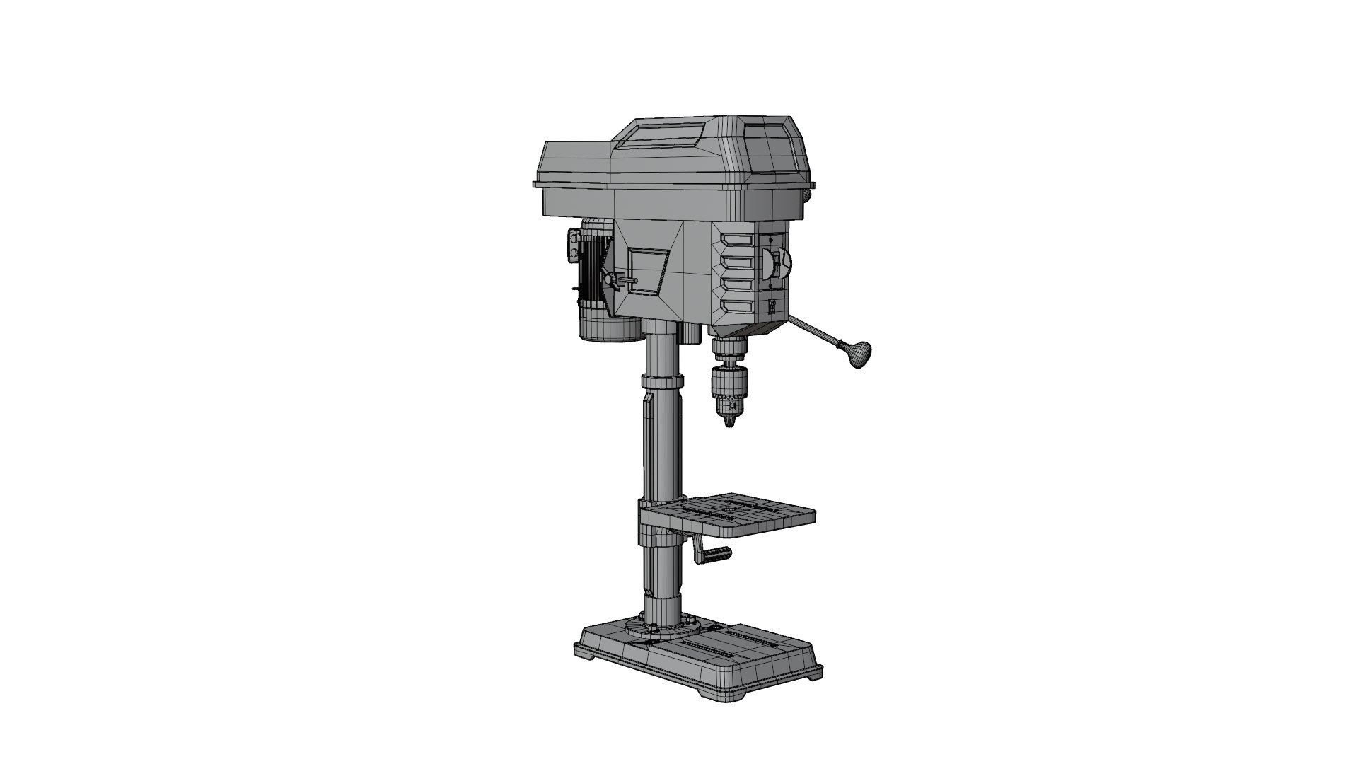 Drill Press 3D - TurboSquid 2228139