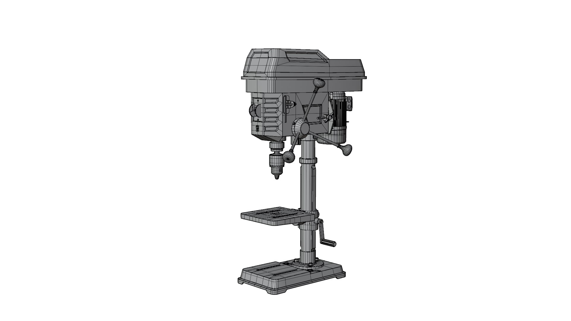 Drill Press 3D - TurboSquid 2228139