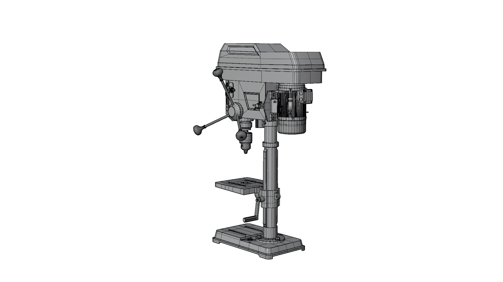 Drill Press 3D - TurboSquid 2228139