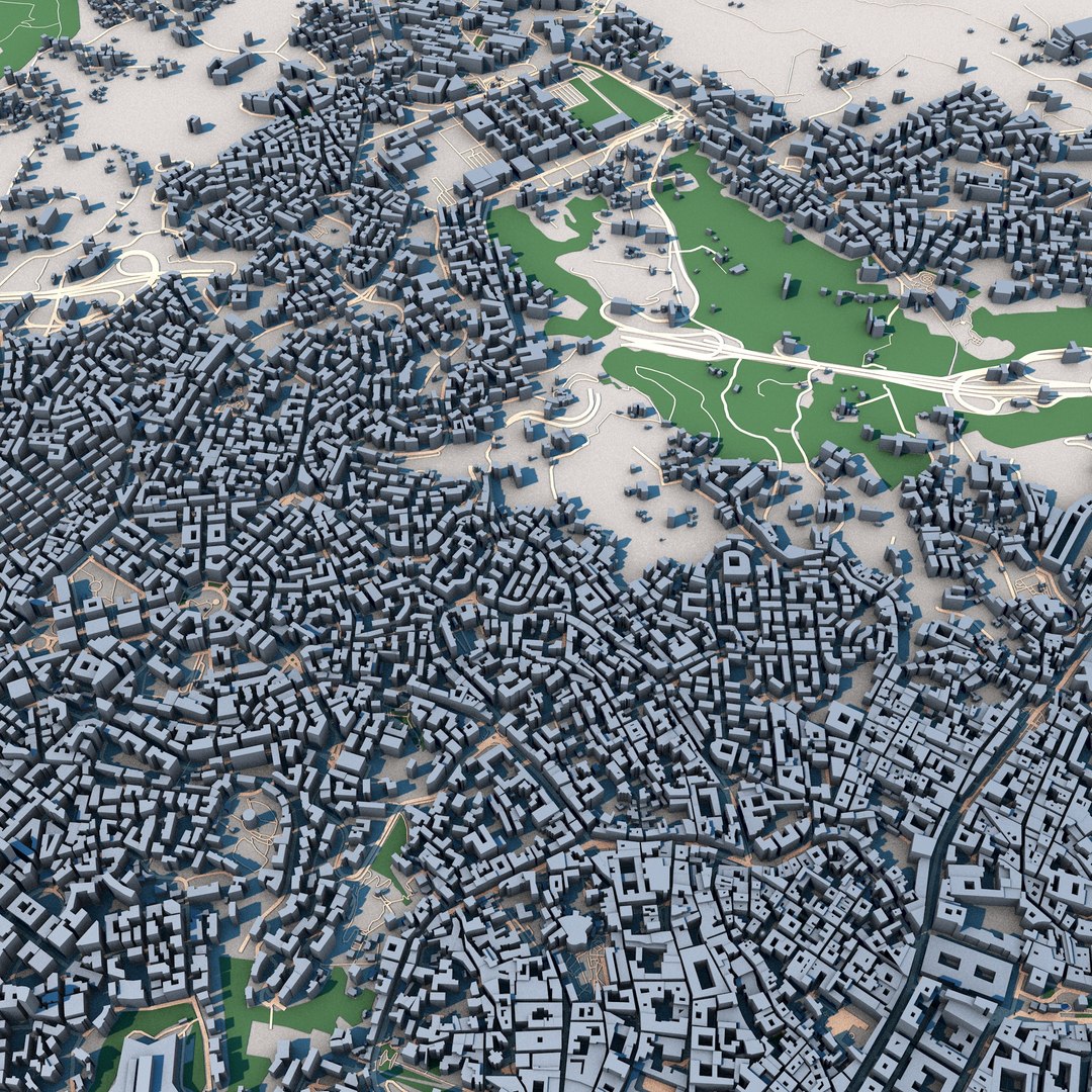 3D Model Napoli City Italy - TurboSquid 2350170