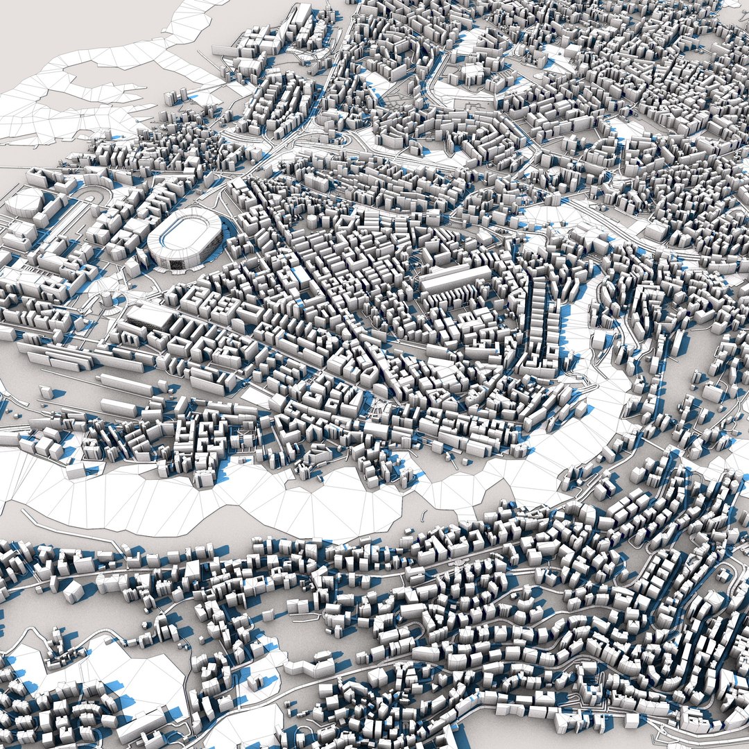 3D Model Napoli City Italy - TurboSquid 2350170