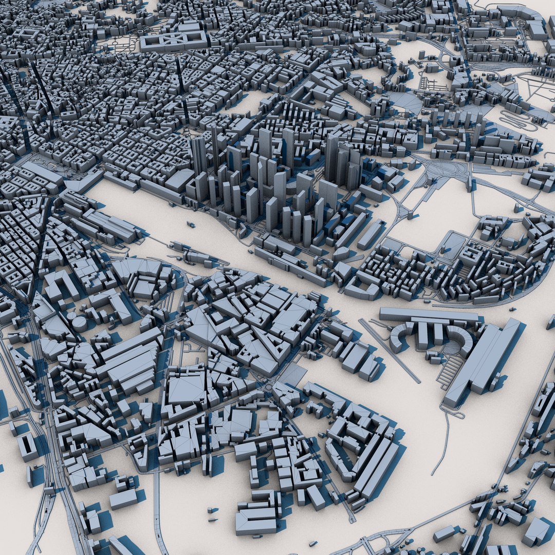 3D Model Napoli City Italy - TurboSquid 2350170