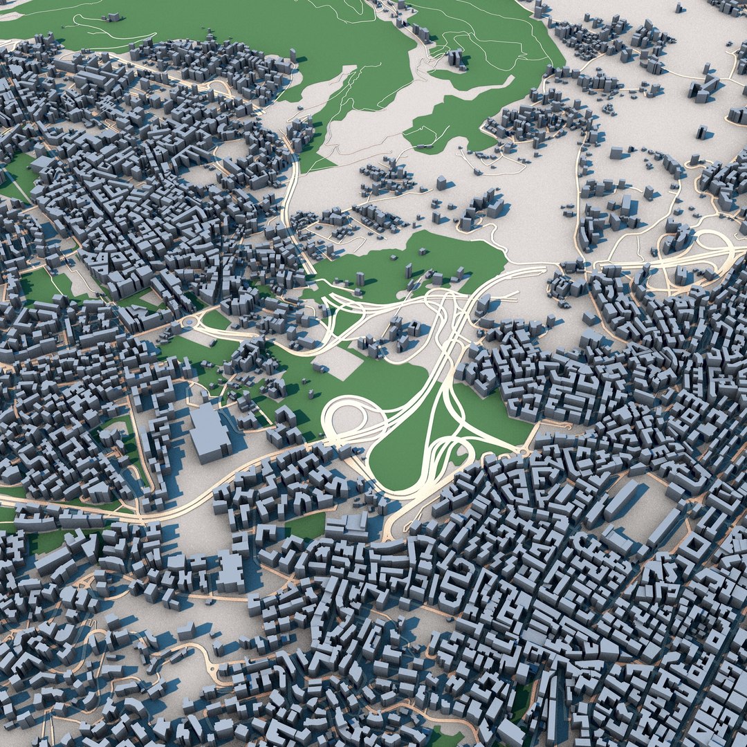 3D Model Napoli City Italy - TurboSquid 2350170