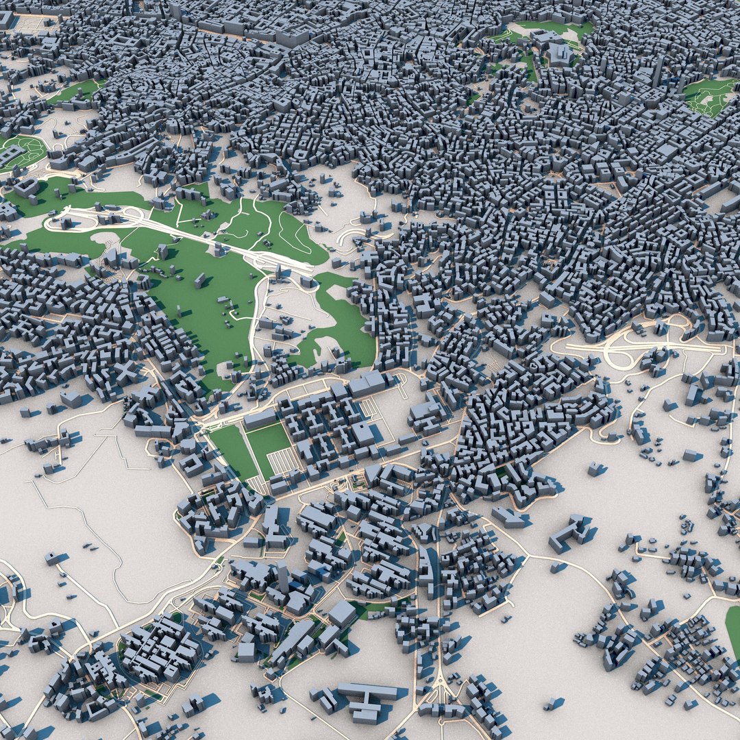 3D Model Napoli City Italy - TurboSquid 2350170