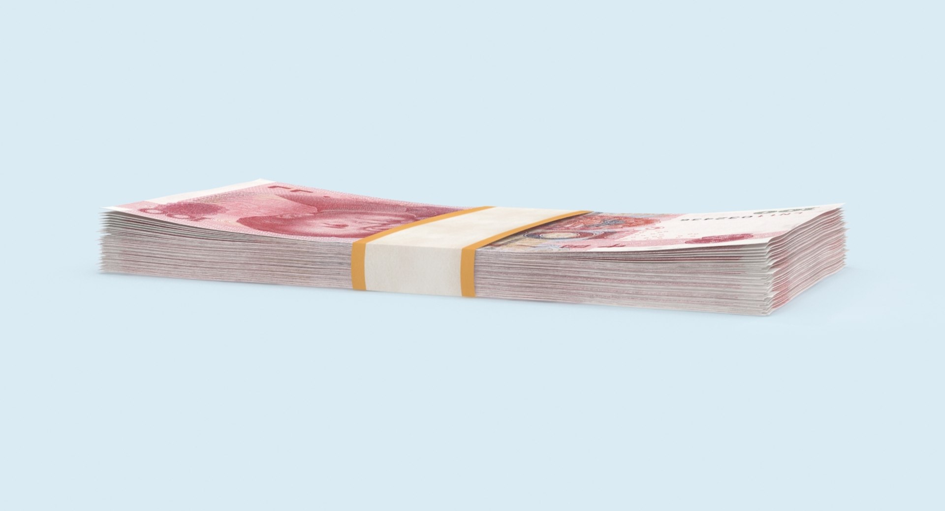 100-yuan-note---stack 3D Model | 1144933 | TurboSquid