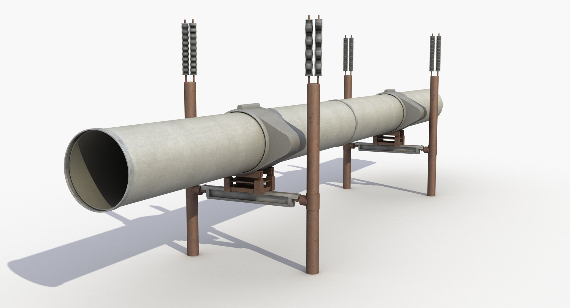 3D Modular Gas Pipeline 1 3D Model - TurboSquid 1958614