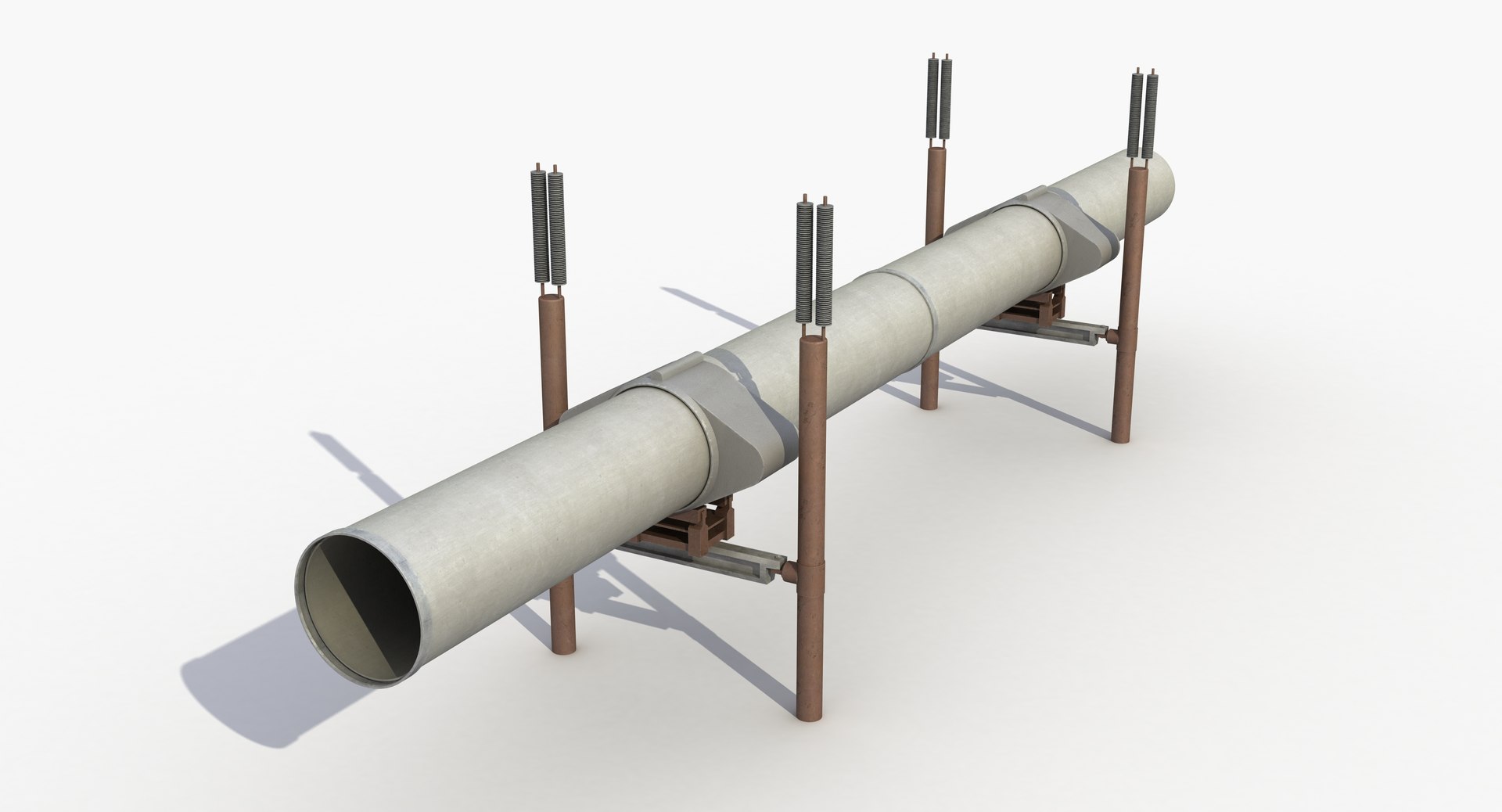 3D Modular Gas Pipeline 1 3D Model - TurboSquid 1958614