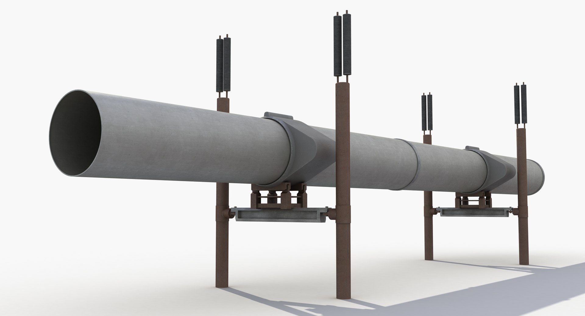3D Modular Gas Pipeline 1 3D Model - TurboSquid 1958614