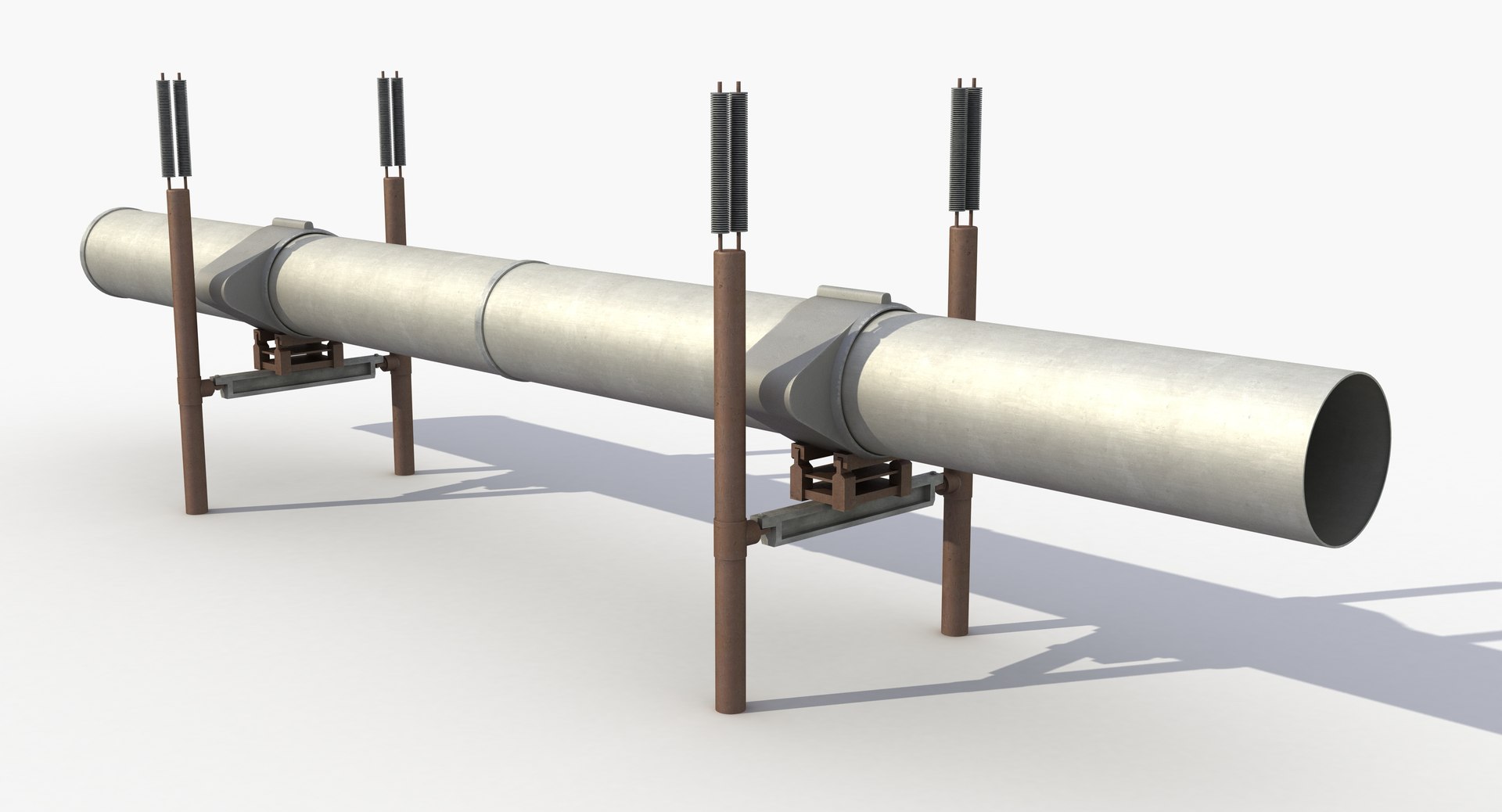 3D Modular Gas Pipeline 1 3D Model - TurboSquid 1958614