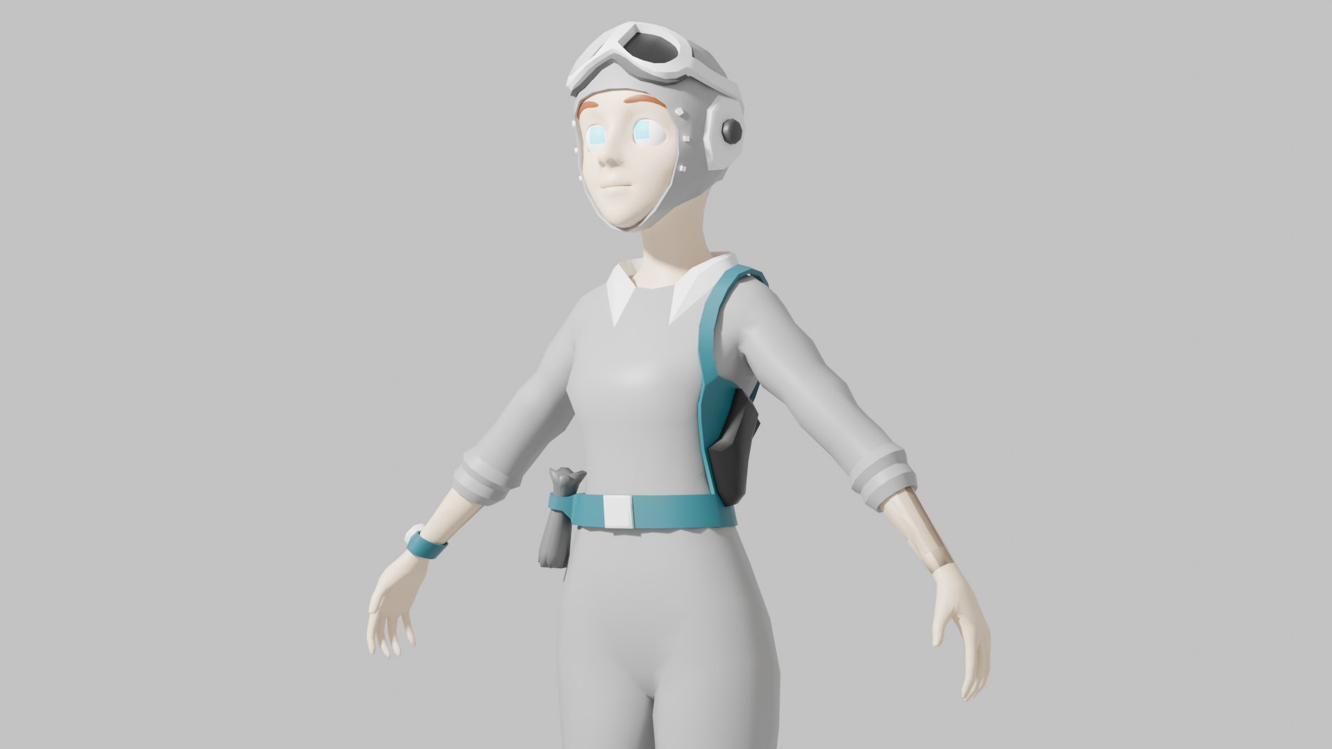 Female Low Poly 3D Model - TurboSquid 2368515