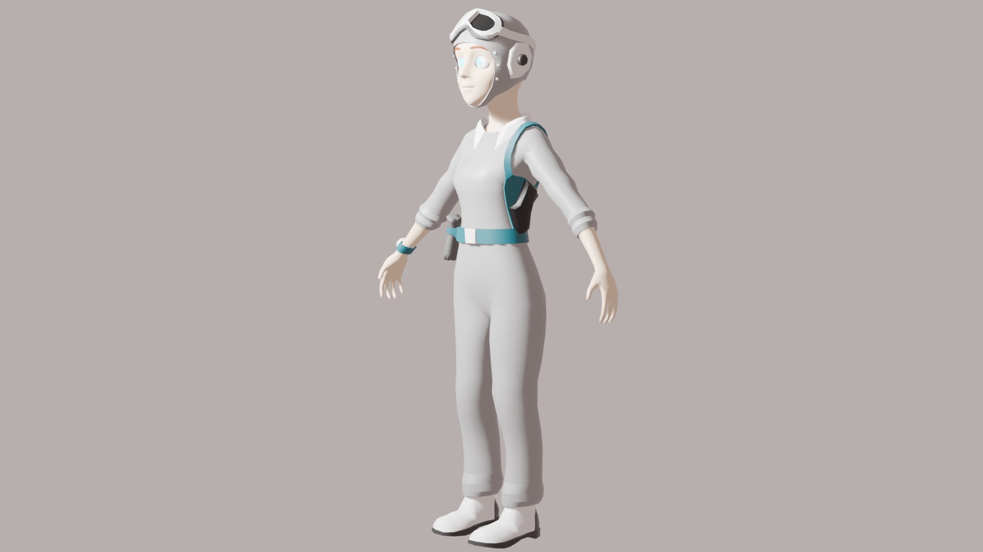 Female Low Poly 3D Model - TurboSquid 2368515