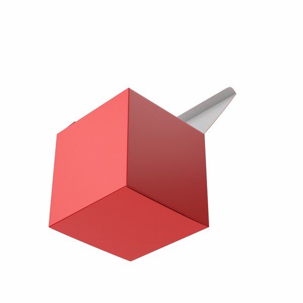 3D Red Box Package model - TurboSquid 1900414