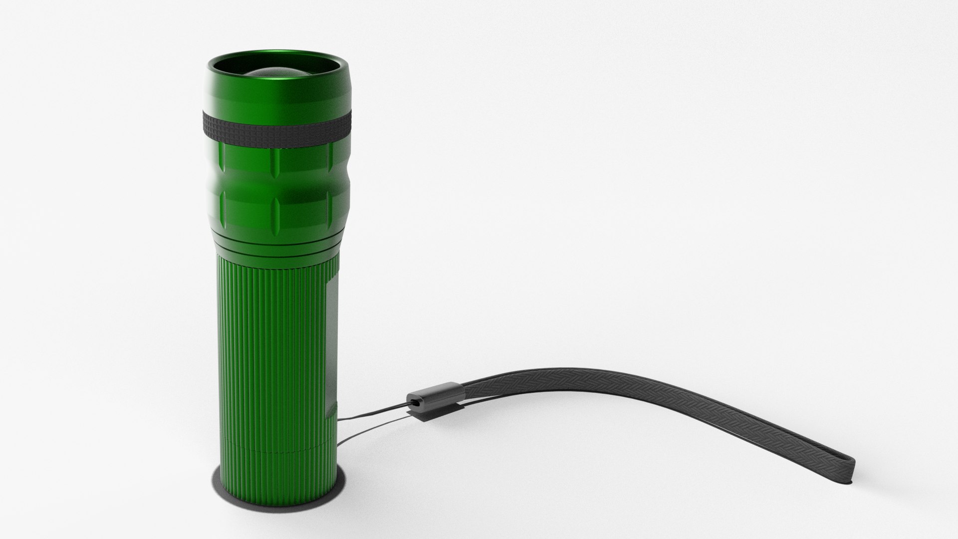 Flashlight Green 3D - TurboSquid 1732971