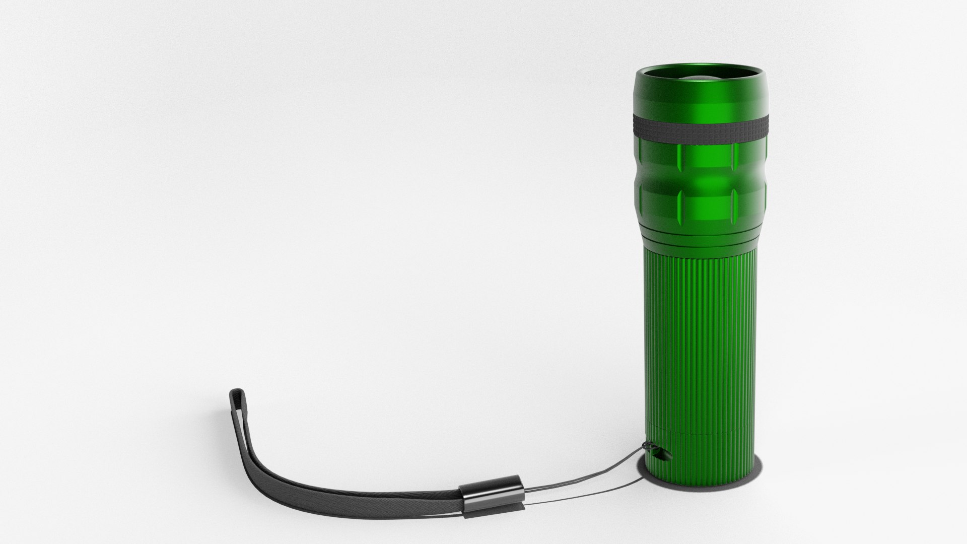 Flashlight Green 3D - TurboSquid 1732971