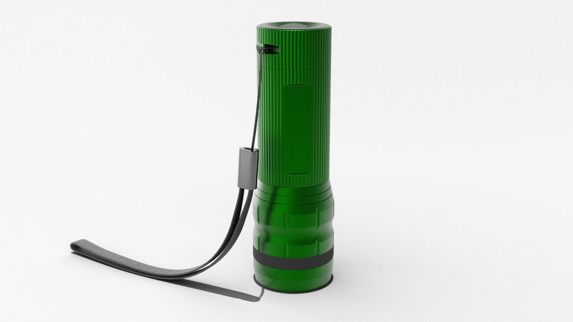 Flashlight Green 3D - TurboSquid 1732971