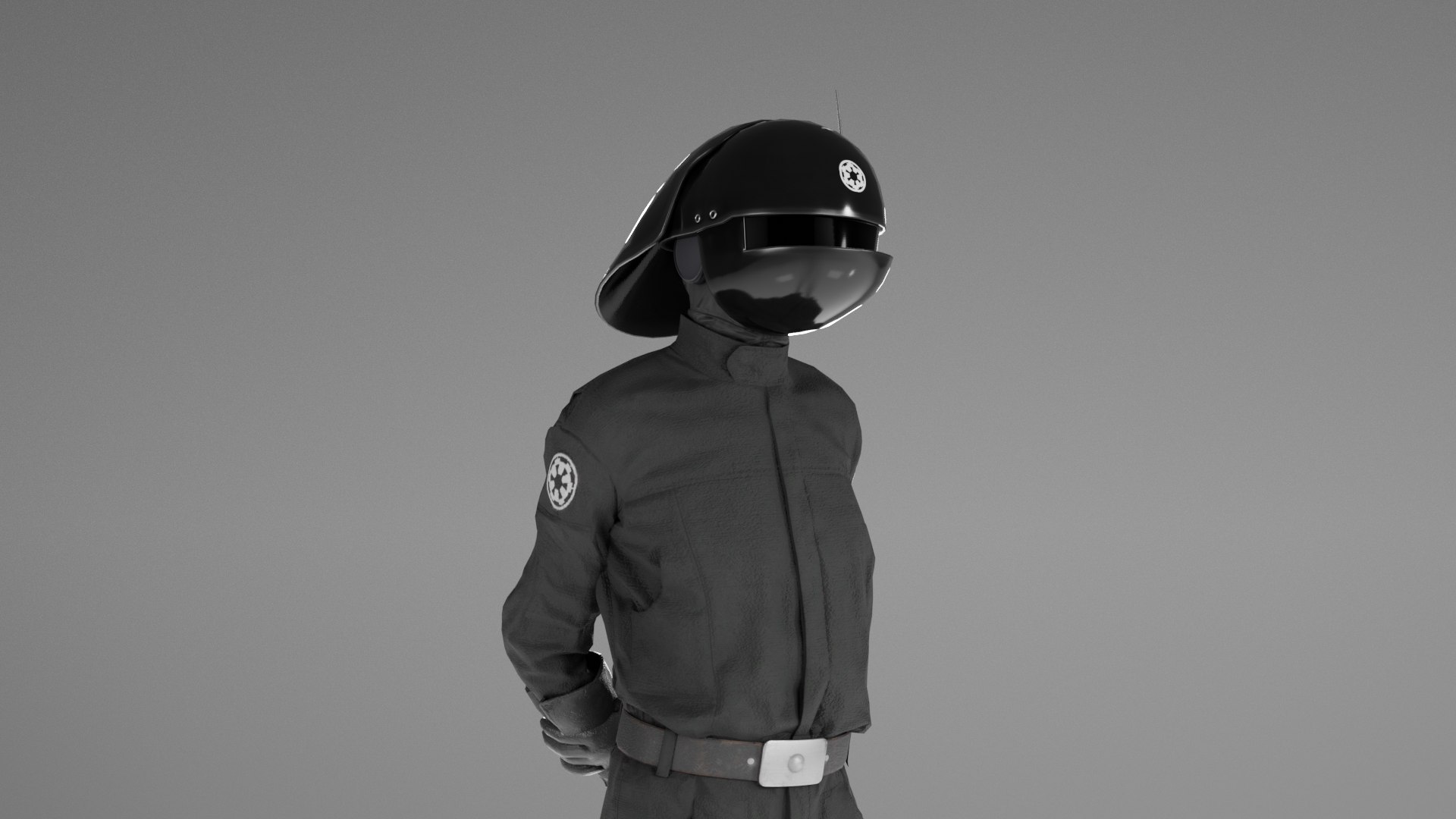 Death Star Gunner - Return Of The Jedi 3D Model - TurboSquid 2036221