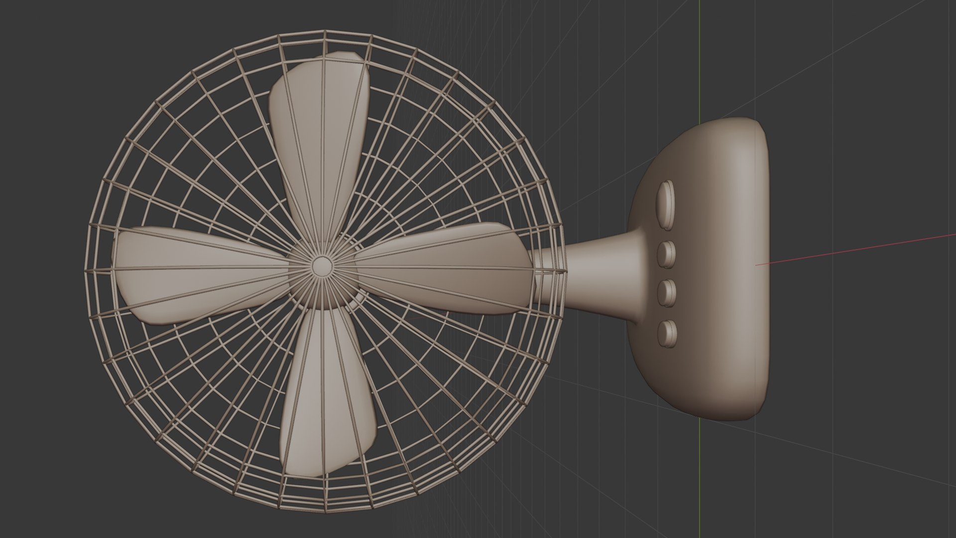3D Table Fan - TurboSquid 2268697