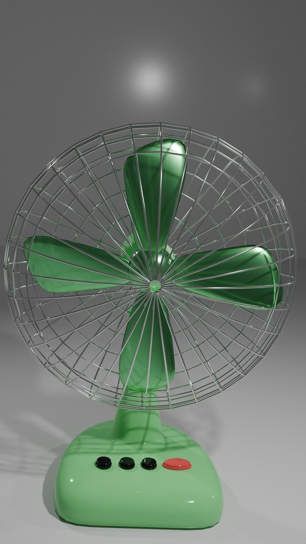 3D Table Fan - TurboSquid 2268697