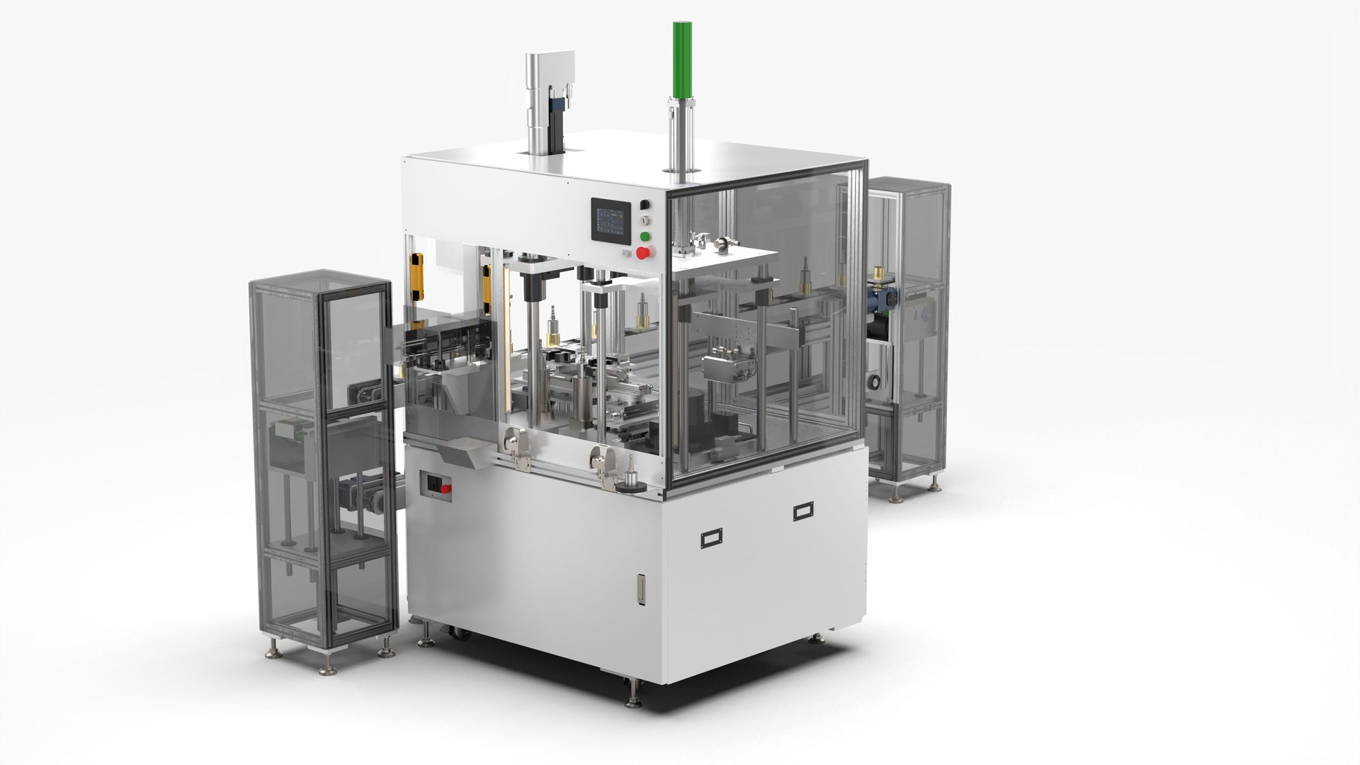 3D Automatic Valve Body Inlet Port Press Fitting Equipment - TurboSquid ...