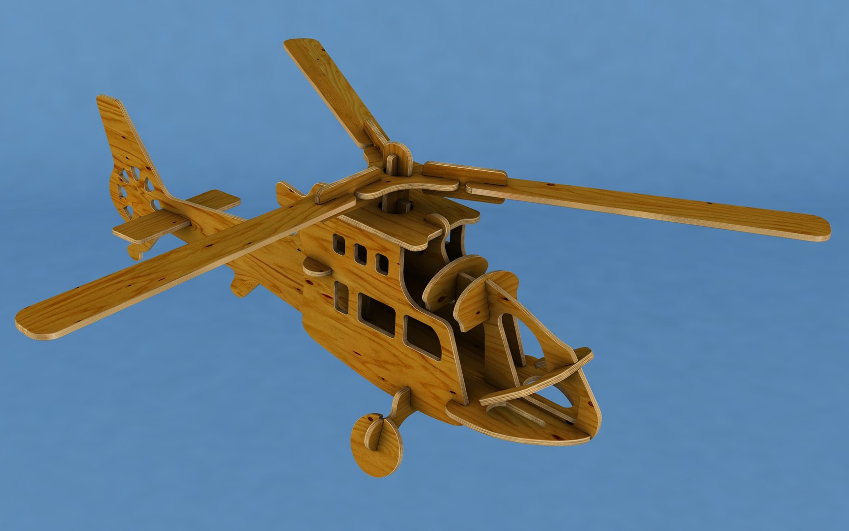 3D Model Laser-cut Toys Wooden - TurboSquid 1242622