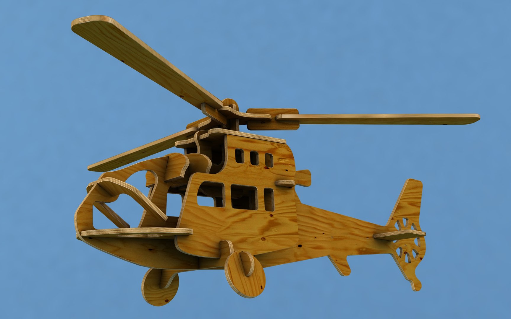 3D Model Laser-cut Toys Wooden - TurboSquid 1242622
