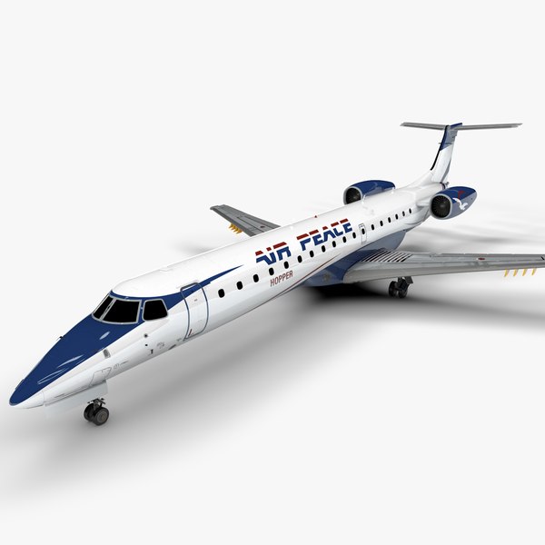 modelo 3d Paz Aérea EMBRAER ERJ 145 L1815 - TurboSquid 1964344