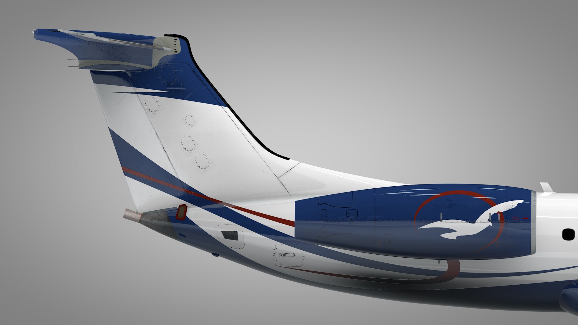 3D Air Peace EMBRAER ERJ 145 L1815 - TurboSquid 1964344