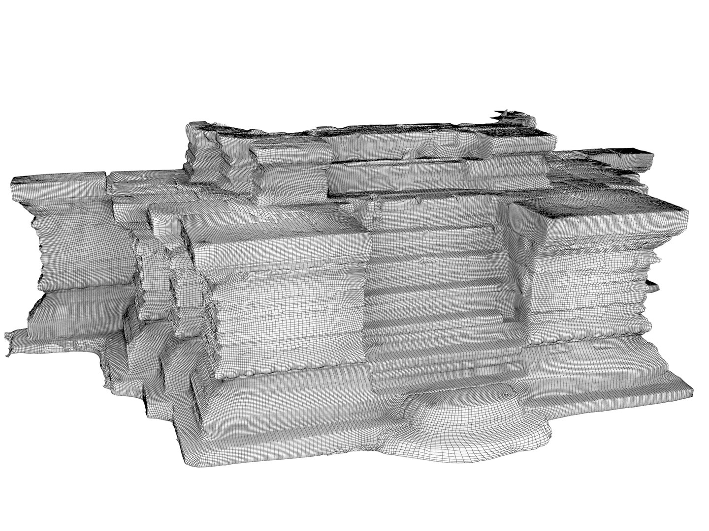 Ancient Stairs 16K Ultra HD 3D Model - TurboSquid 2278999