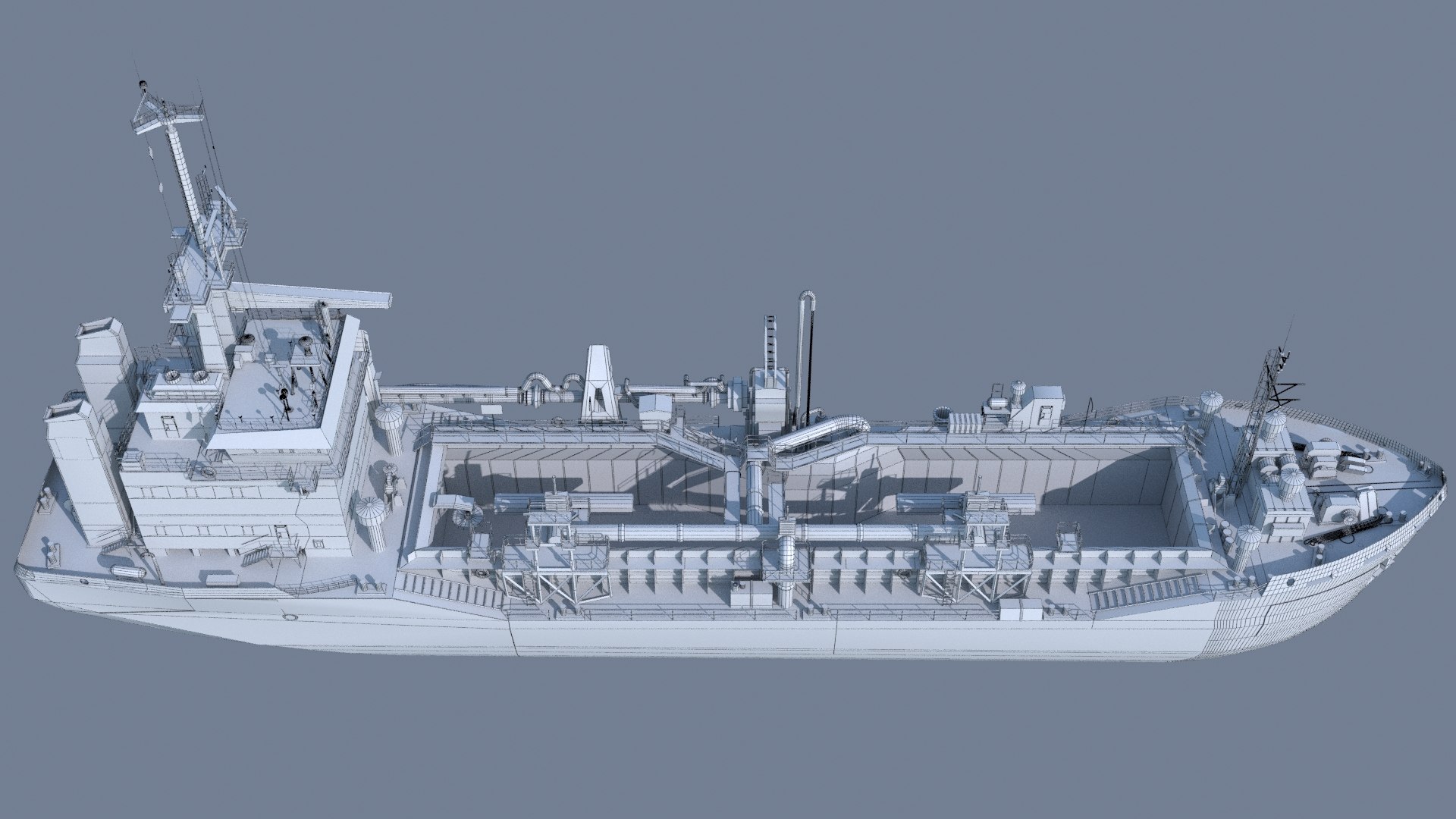 Dredger 3D - TurboSquid 2136798