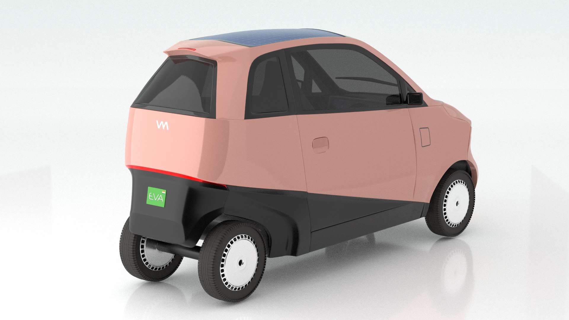 3D Vayve Mobility EVA Rose Coral - TurboSquid 2204103